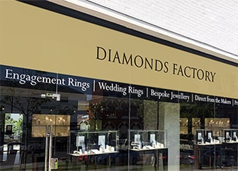 Visit Our Showrooms - Diamonds Factory UK